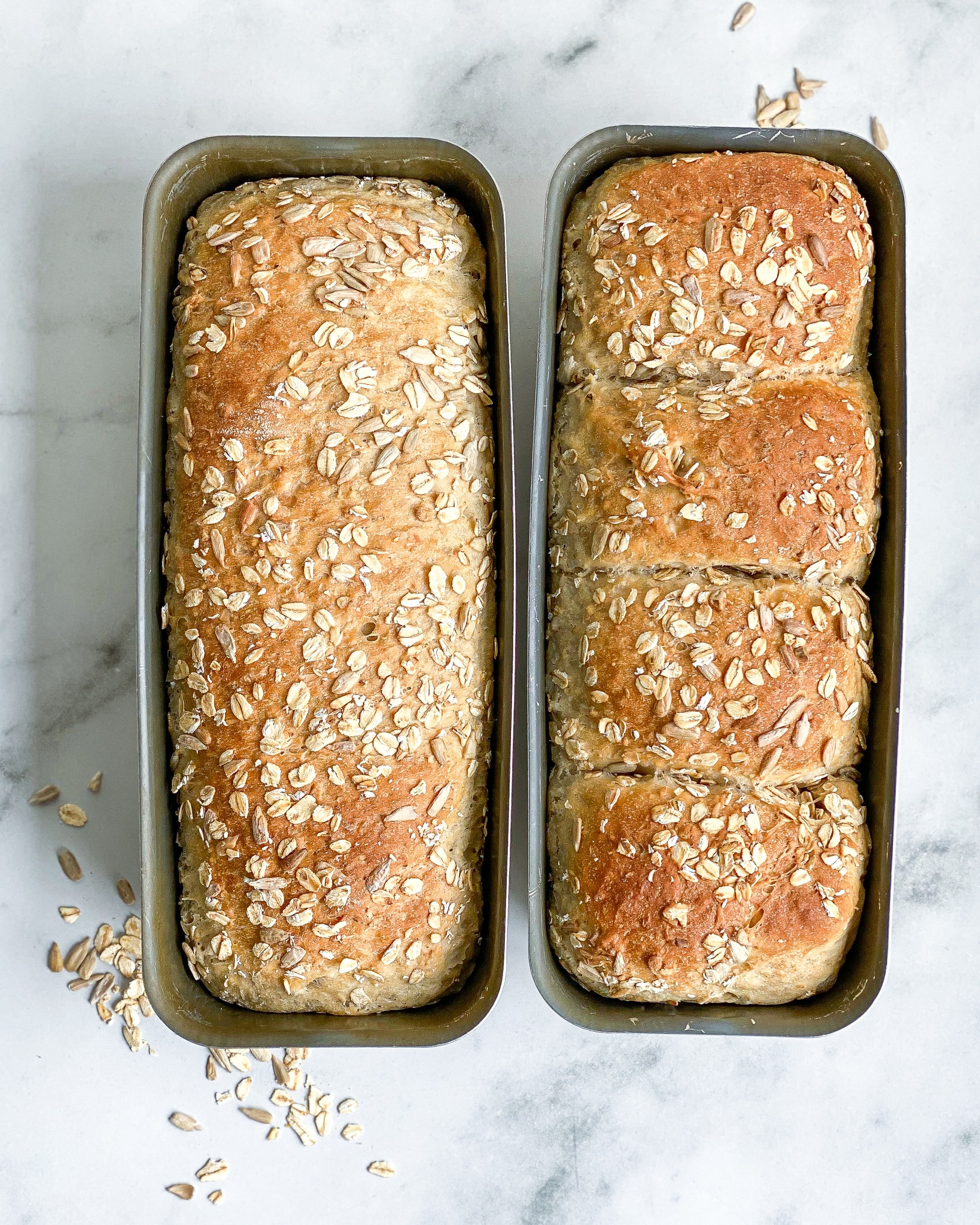 Groft Havrebrød: Bedste grovbrød med havregryn og kerner