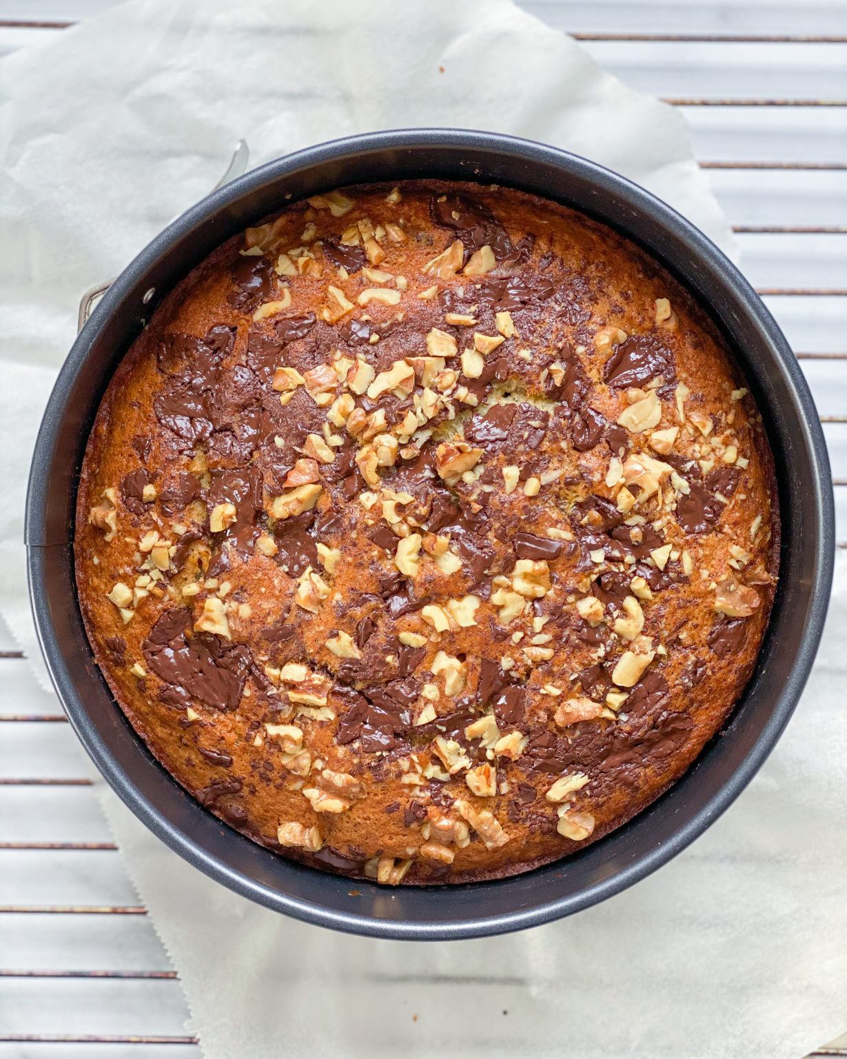 Vegansk Banankage med chokolade - Bedste opskrift på banan kage her