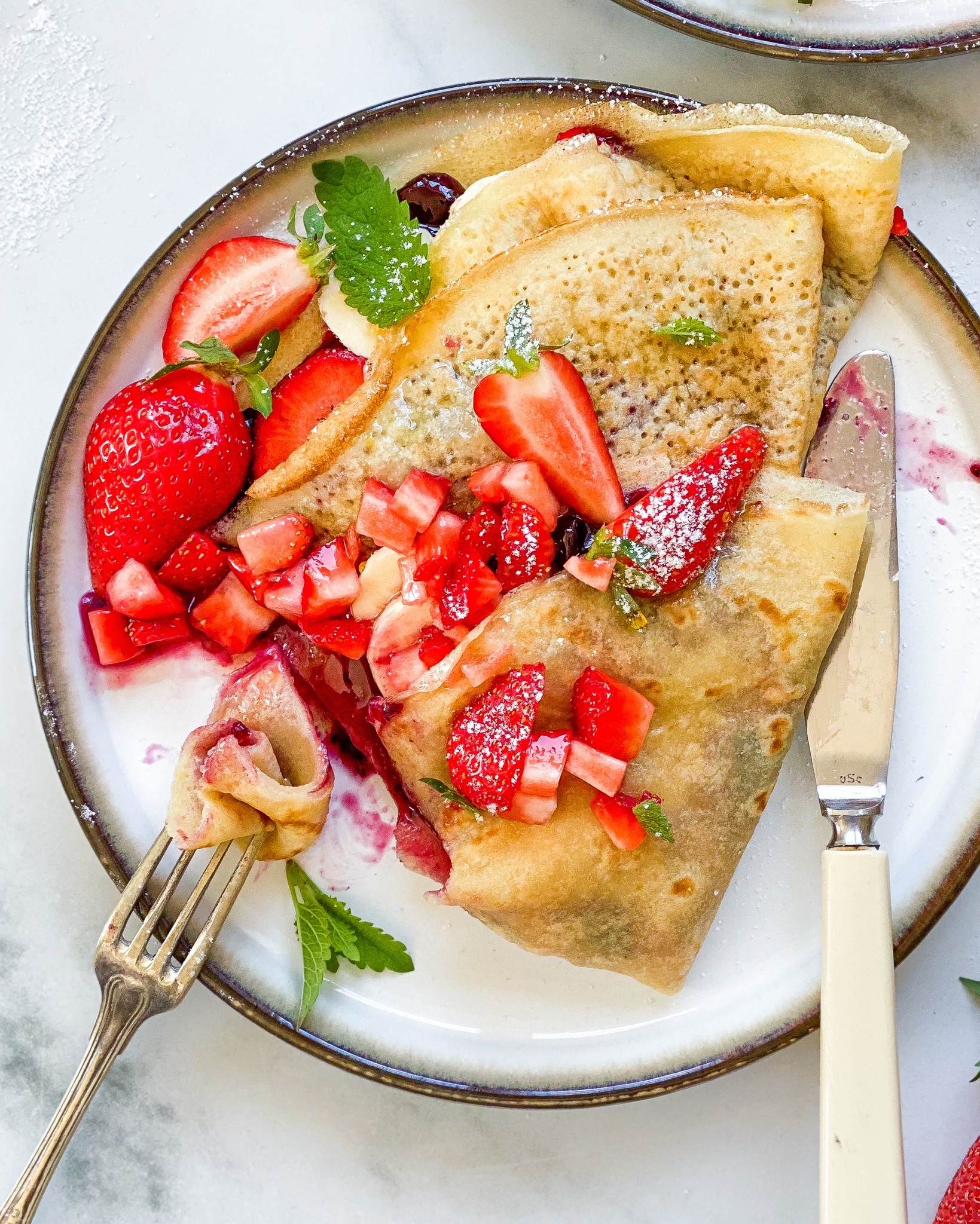 Veganske Pandekager - Klassiske tynde pandekager uden æg