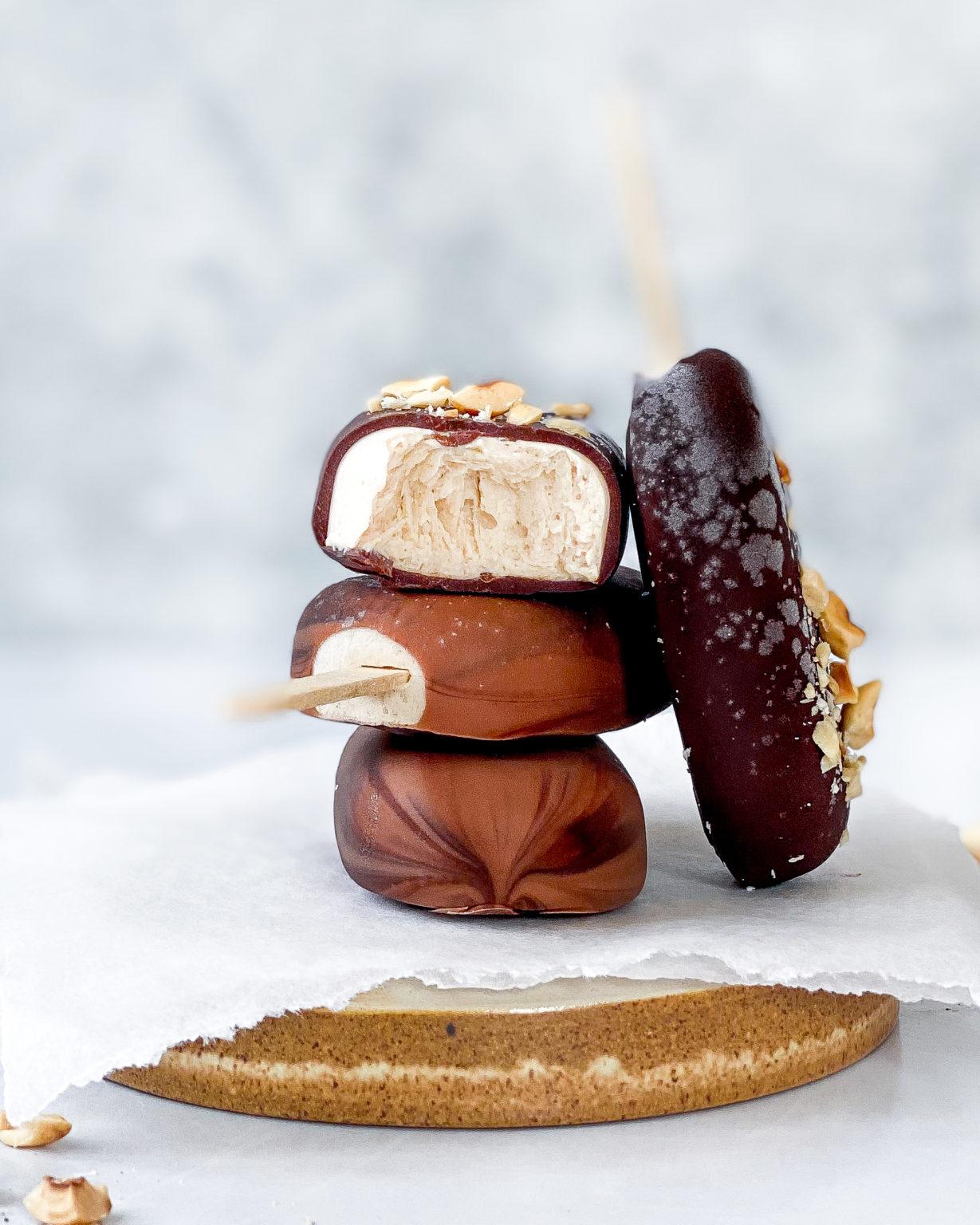 Sunde Ispinde - Veganske ispinde med kokosmælk og bønner