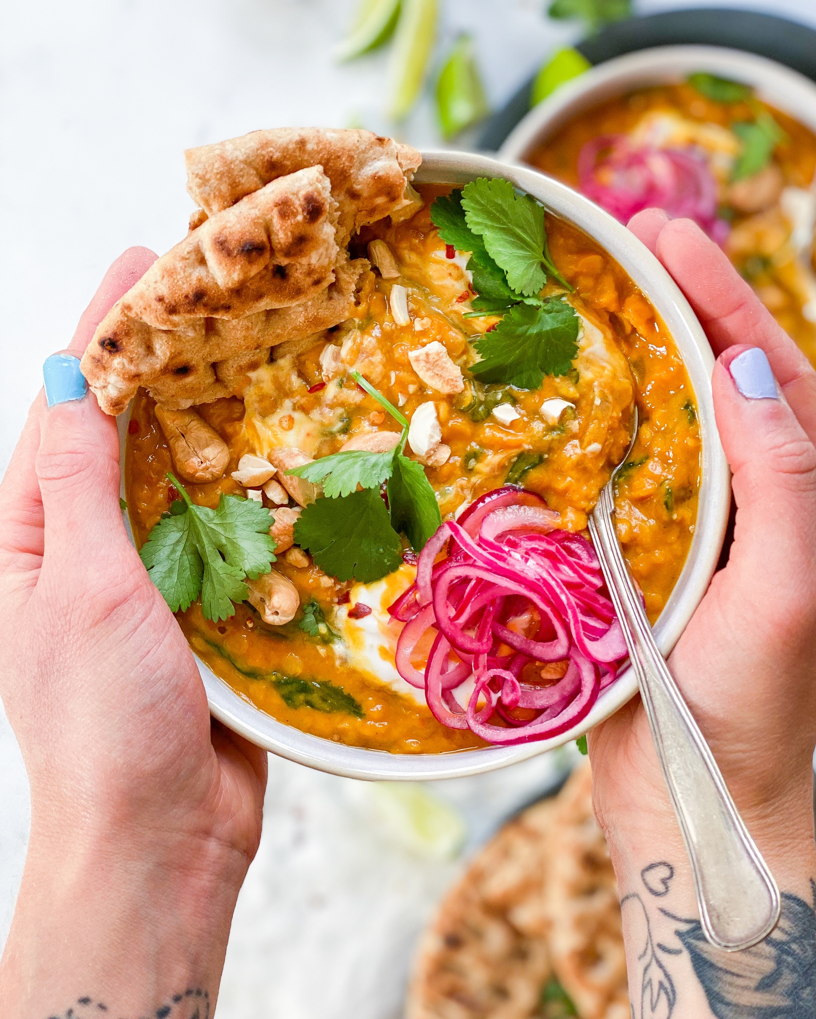 Dahl med kokosmælk og græskar - Opskrift på den lækreste daal