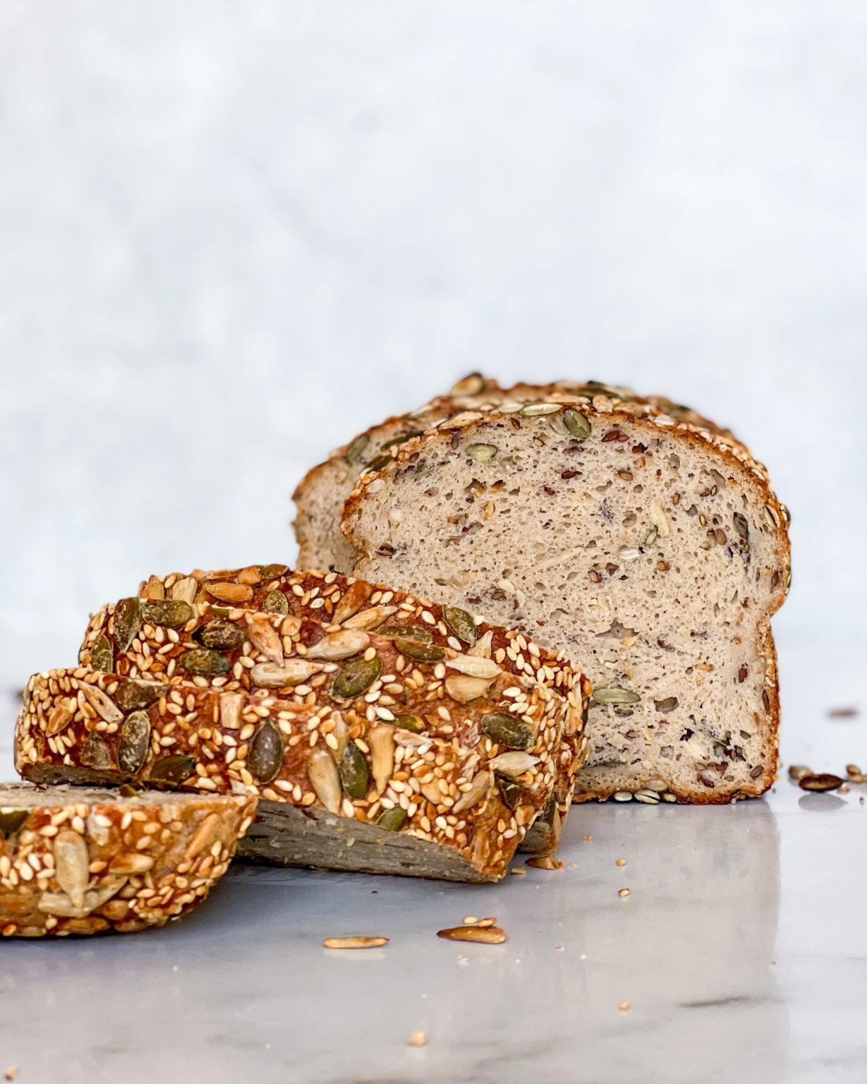Glutenfri Brød - Opskrift på glutenfrit brød med kerner
