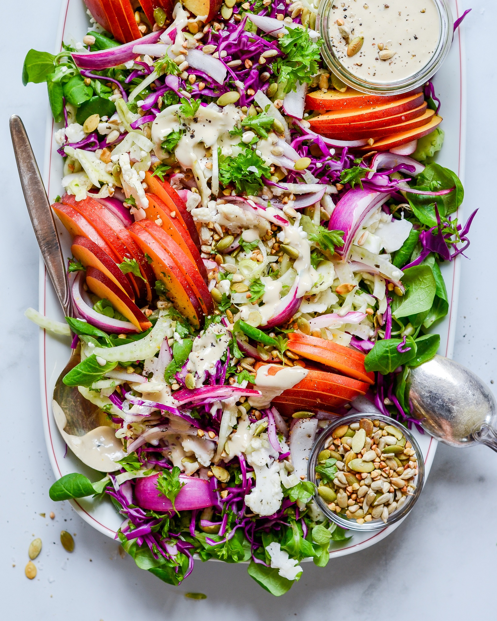 Fennikelsalat - Nem opskrift på skøn fennikel salat med æble