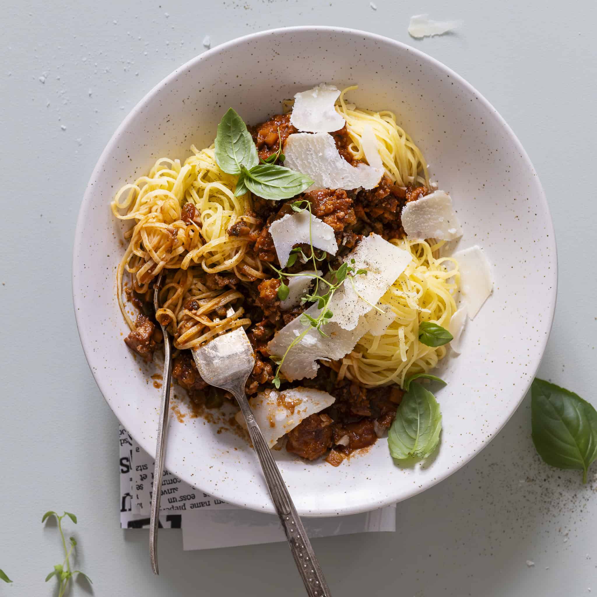 Vegetar bolognese med tofu - Bedste vegetarisk bolognese