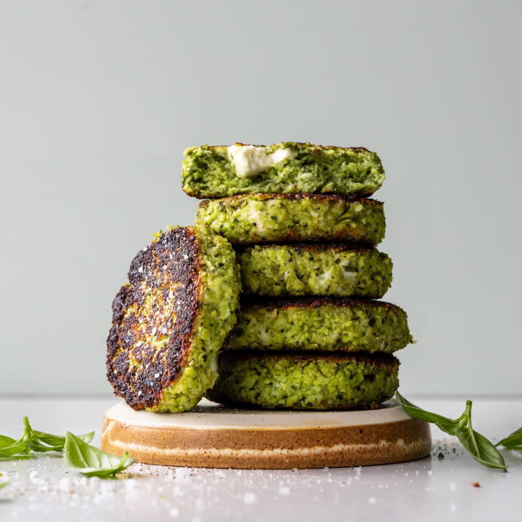 Edamame frikadeller med feta - Nemme vegetar frikadeller